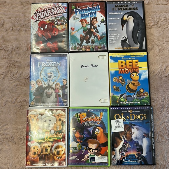 Media | 9 Piece Childrens Dvd Collection | Poshmark